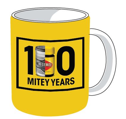 PHOTO MUG VEGEMITE 100 MITEY YEARS - VISIT Brands