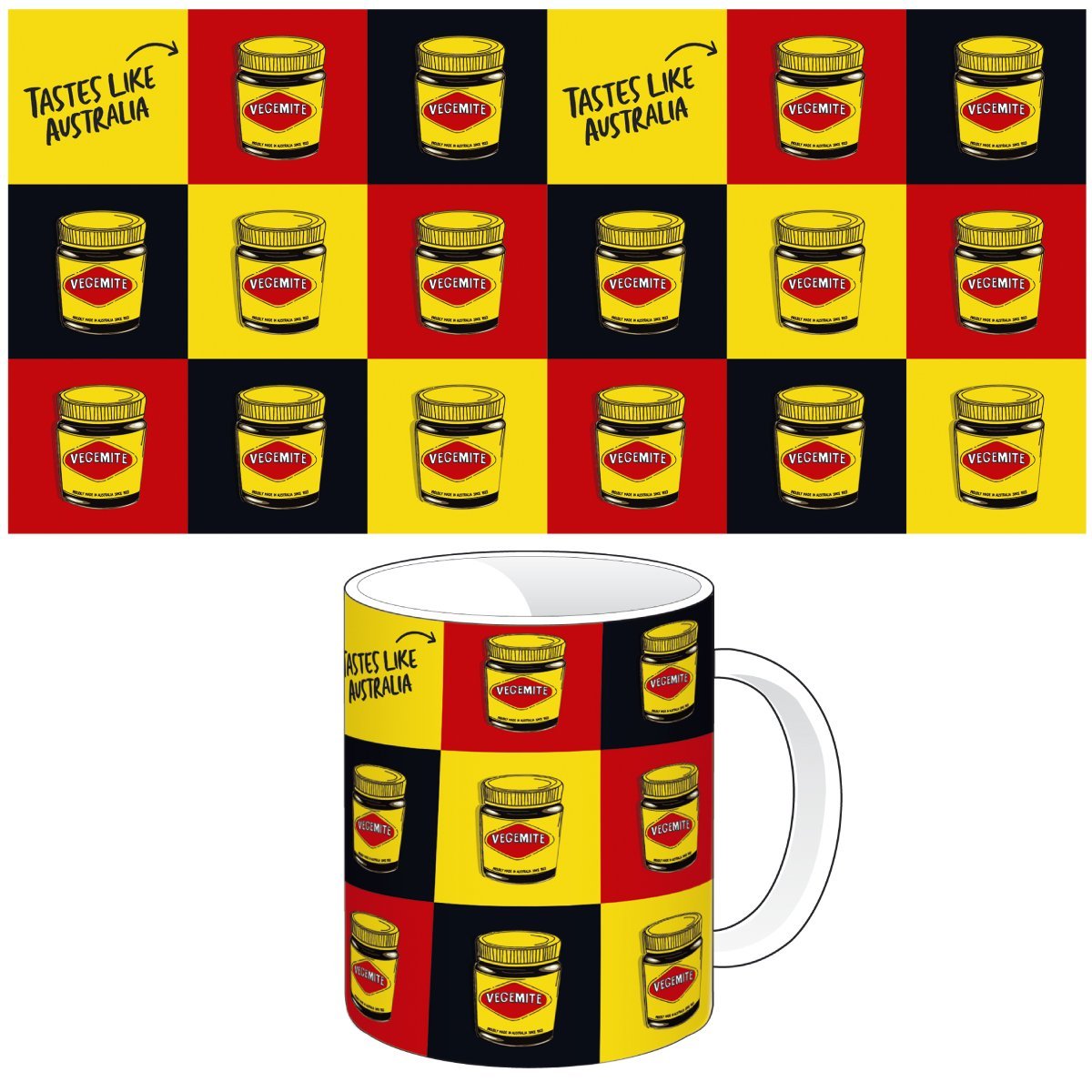 PHOTO MUG VEGEMITE POP ART - VISIT Brands