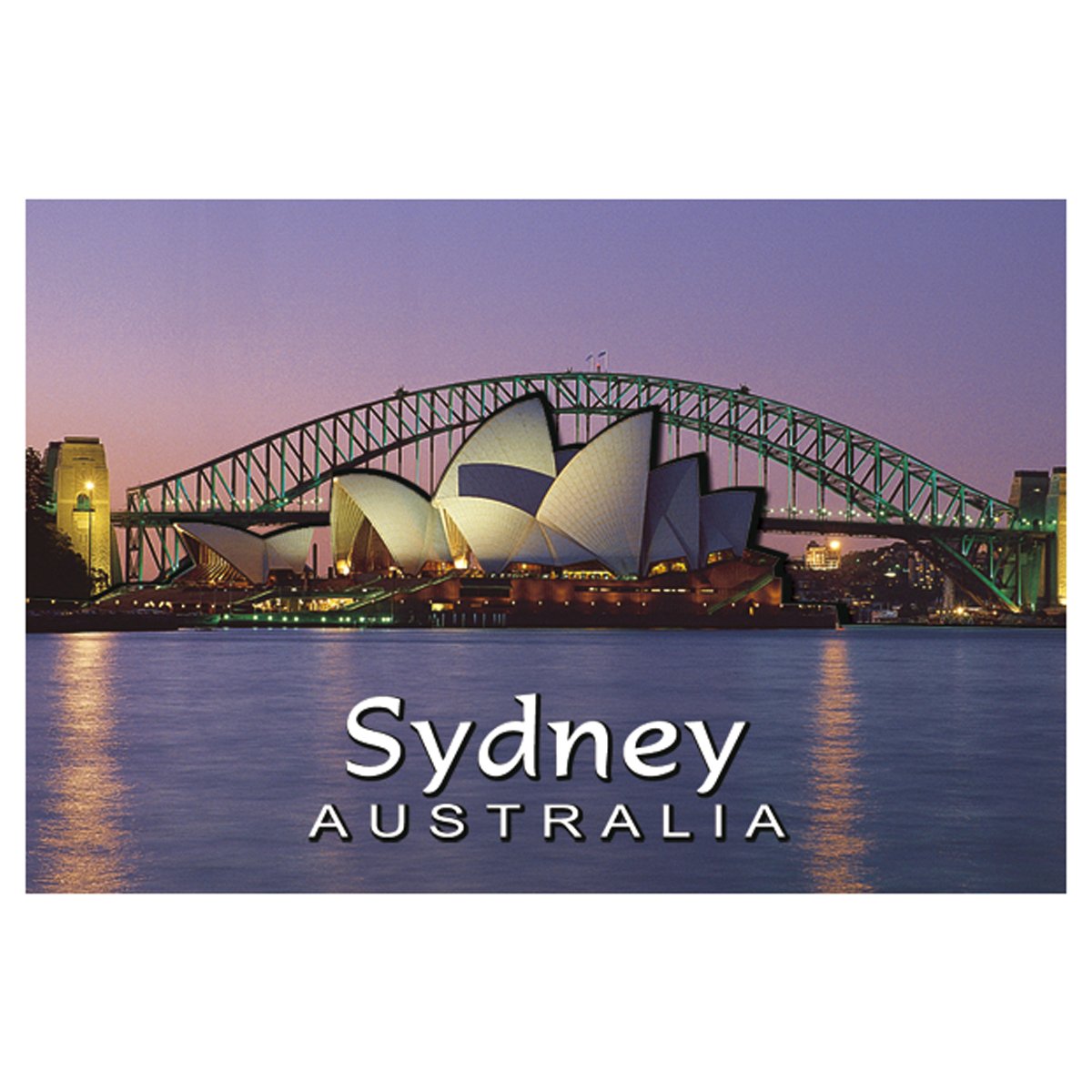 MAGNET WOODEN 2D SYDNEY OPERA HOUSE AND BRIDGE – VISIT Brands