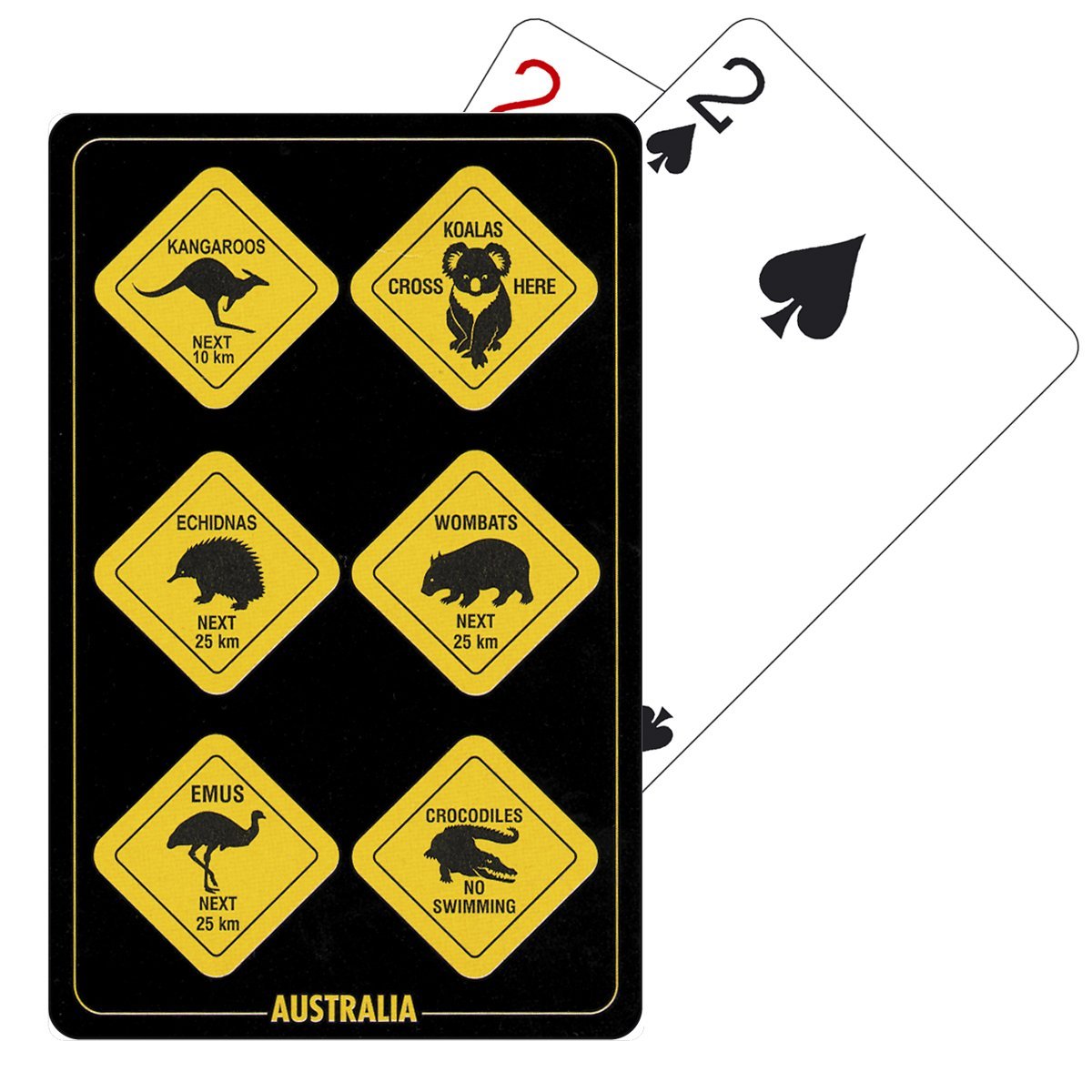 PLAYING CARD AUSTRALIA ROADSIGNS – VISIT Brands