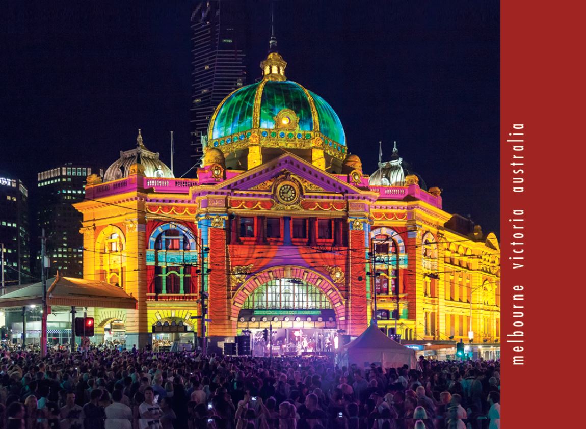POSTCARD FLINDERS STREET STATION – VISIT Brands