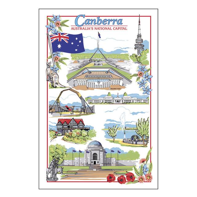 GALLERY MAGNET CANBERRA illustrated icons - VISIT Brands