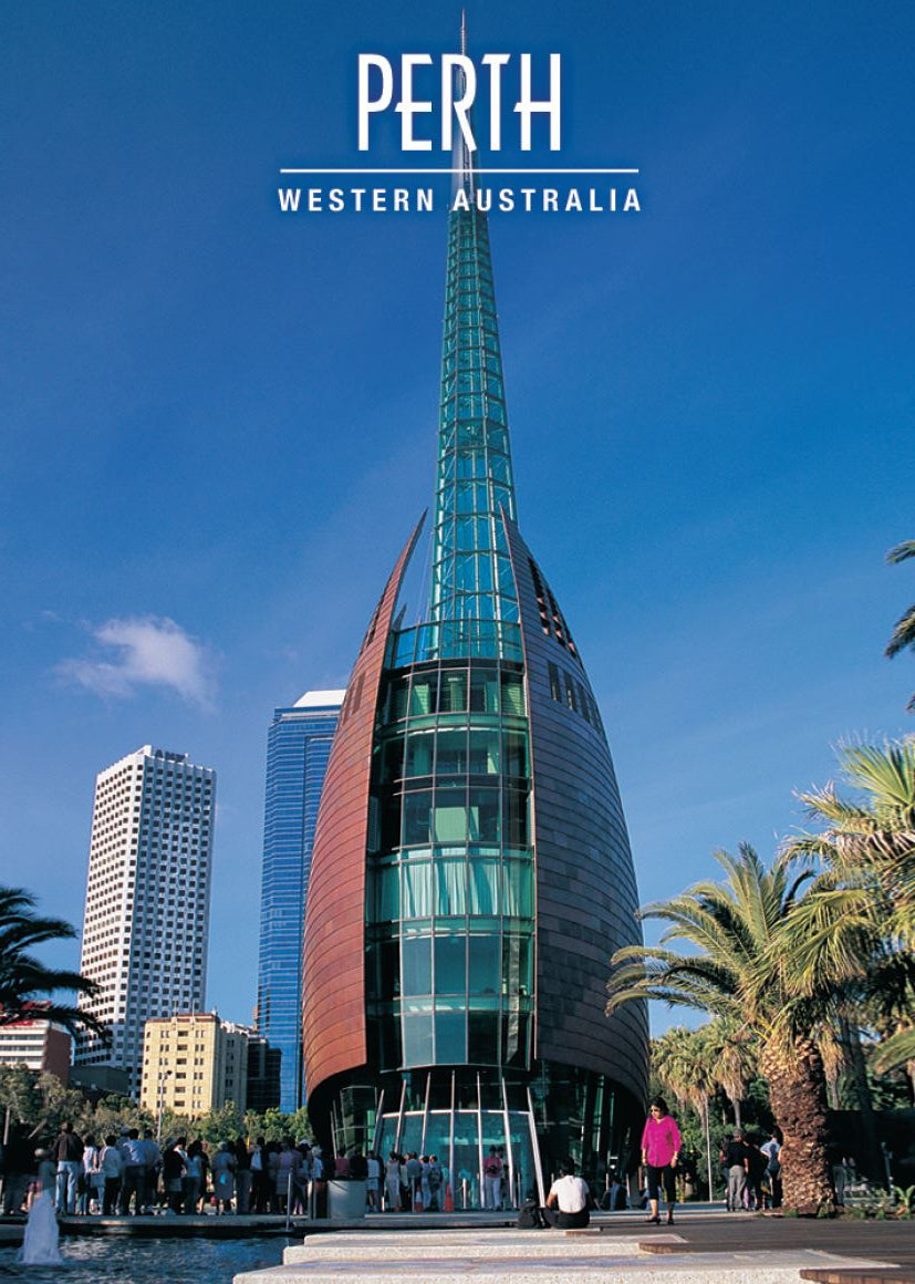 POSTCARD PERTH swan bells – VISIT Brands